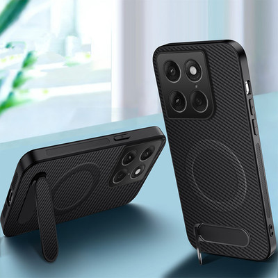 碳纤维纹适用摩托罗拉X70AIR手机壳EDGE70磁吸支架EDGE60PRO简约纯色G77/G67软胶全包magsafe保护套防摔壳G86