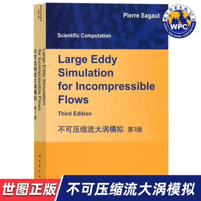 【世图正版】不可压缩流大涡模拟 Large Eddy Simulation for Incompressible Flows 9787510098819  世界图书出版公司
