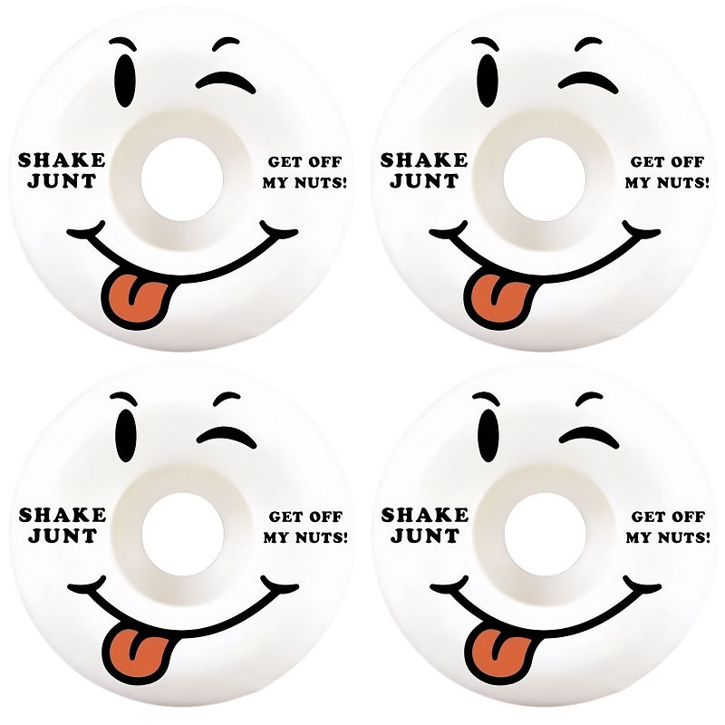 美国 Shake Junt 滑板街式轮子硬度100A高弹耐磨 出口尾货瑕疵品