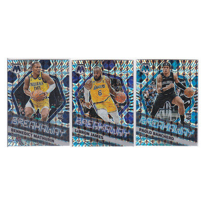 球星卡 马图林 勒布朗詹姆斯 班凯罗 折射帕尼尼22-23mosaic