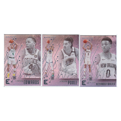 球星卡 爱德华兹 乔丹普尔 沃克 新秀 帕尼尼19-20essentials