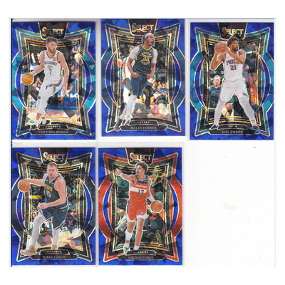 球星卡霍姆格伦迈尔斯特纳恩比德约基奇普尔蓝碎冰折24-25select