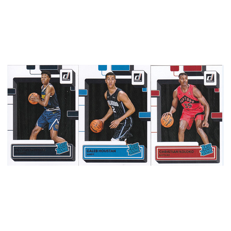 球星卡 佩顿沃特森 休斯坦 科洛科 新秀帕尼尼22-23donruss
