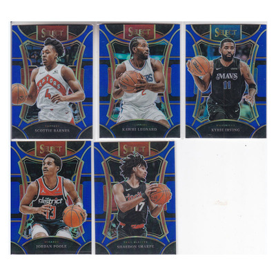 球星卡巴恩斯莱昂纳德欧文乔丹普尔谢登夏普蓝折射23-24select