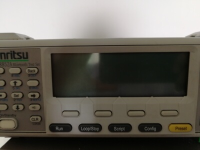 出售安立蓝牙测试仪：MT8852A/MT8852B/MT8850A显示屏