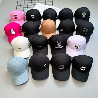 美系单！休闲棒球帽男女情侣款经典卡通logo遮阳帽时尚百搭鸭舌帽