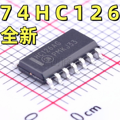 MC74HC126ADR2G 丝印HC126AG SOP14 缓冲器HC126A