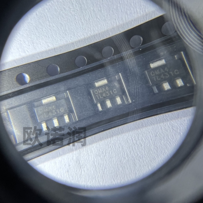 原装正品 TL431G-AB3-R 封装SOT89 丝印TL431G 电压基准 TL431G-A