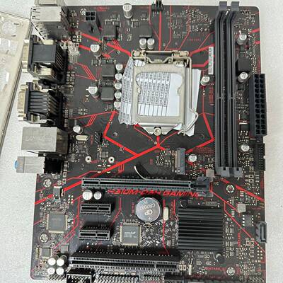 议价华硕H310M-D3H GAMING+主板一片，已测试适用