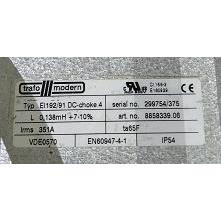 TRAFO MODERN 电抗器EN60947-4-1 VDE0570 351A 【议价】