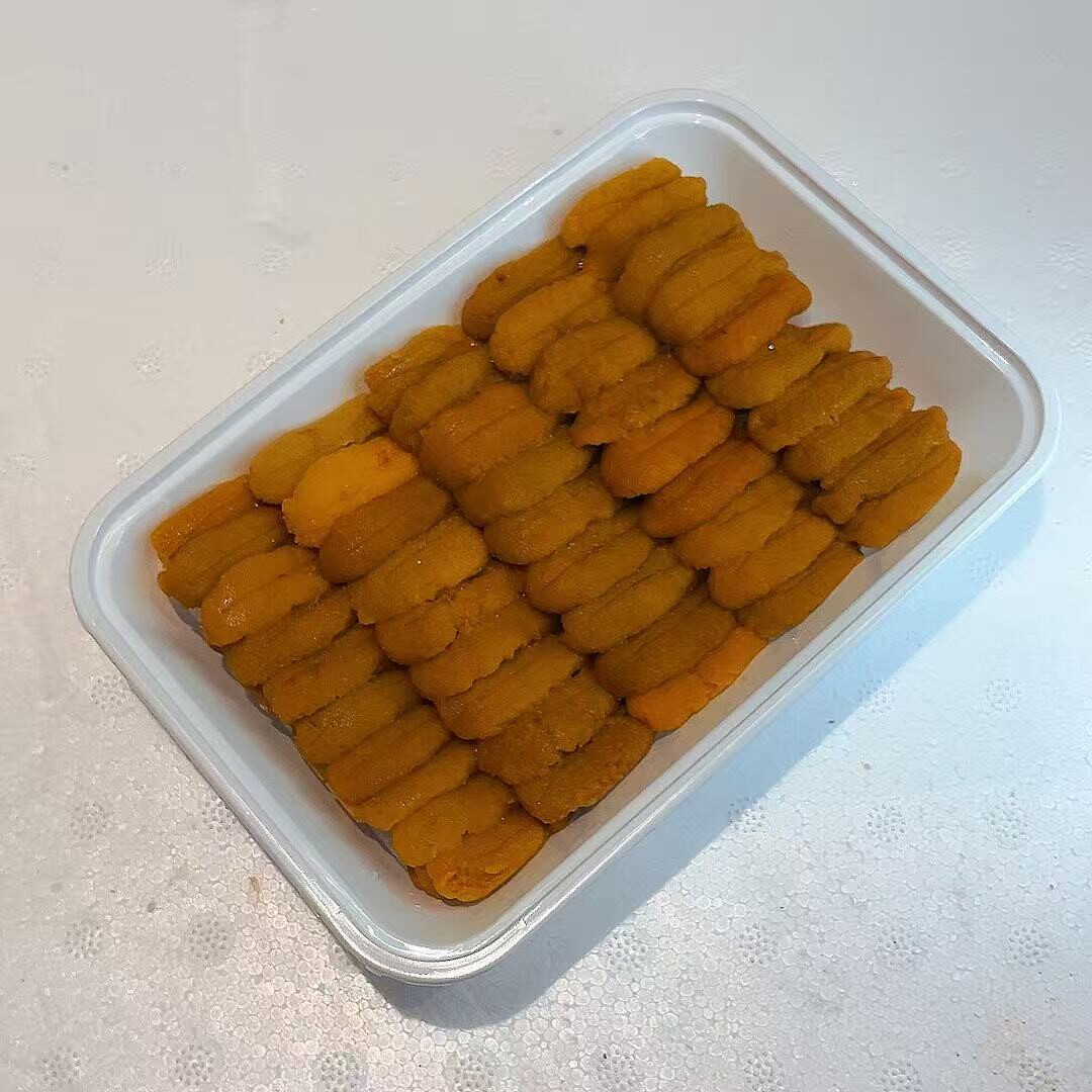 新货大连海胆鲜活漂烫速冻新鲜现剥海胆肉海胆黄海胆100克