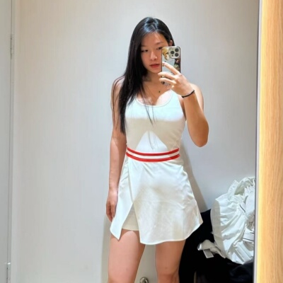 Wilson 威尔胜女子显瘦轻薄透气速干运动网球连衣裙WW00099411WTA