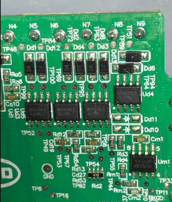 比亚迪秦电脑板雨刮驱动芯片e5雨刷不工作f3不停唐MCS4235L2失灵