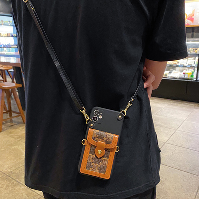 vivo x70手机壳x60曲屏版欧美大牌女X60PRO海外diy手工X27简约款超火X30Pro零钱卡包x50斜挎挂绳X50PRO+挂脖