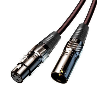 秋叶原卡农线公对母xlr平衡线调音台话筒线发烧卡侬线HIFI音频线