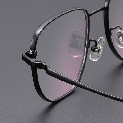 Titanium AN E眼镜纯钛架超轻款镜架镜框更换光学架近视配镜学生