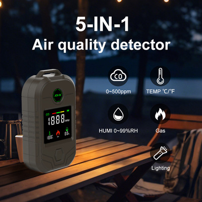 English version 5-in-1 carbon monoxide detector GAS detector