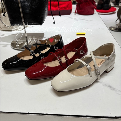 浅口女鞋思加图方头粗跟单鞋春季