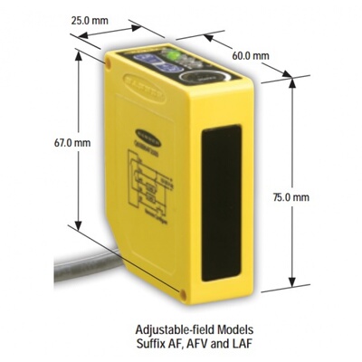 邦纳Q60BB6AFV1000/2000/LAF1400/LAF2000,Q60VR3AFV1000/2000