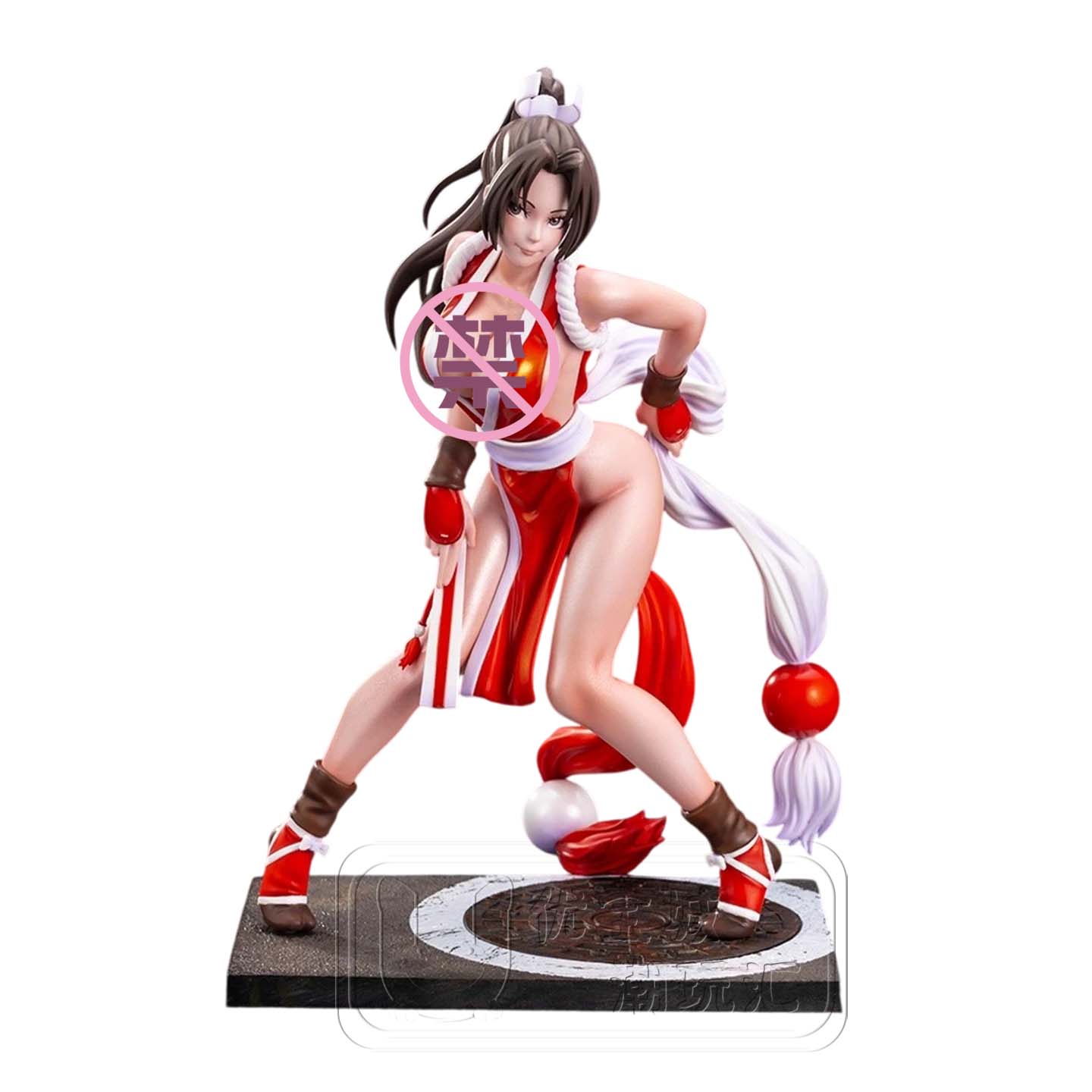 寿屋正品 SNK女神大乱斗 SNK美少女 拳皇98 不知火舞 EX 雕像手办