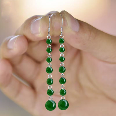 长款珍珠耳环2025年新款