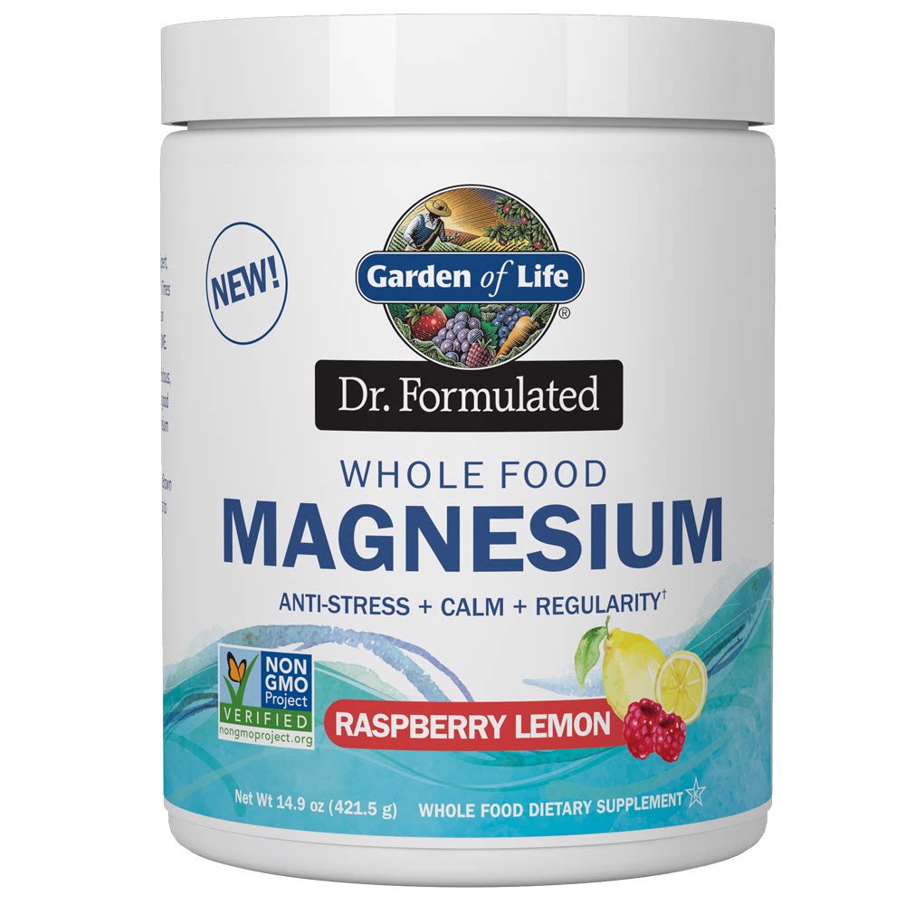 现货美国garden of life医生配方全食物Whole Food Magnesium镁