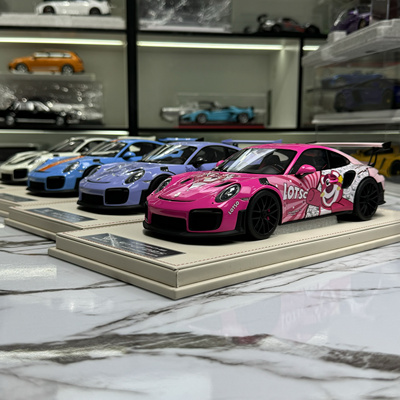 Vehicle Art 1/18 保时捷911 GT2 RS Weissach Package树脂车模型