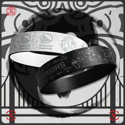 库里龙年阴阳篮球运动手环