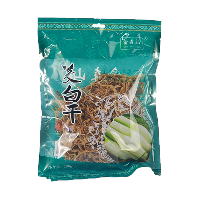 丽水山耕浙江农家特色土货高山冷水茭白丝干货天然晒干脱水蔬菜