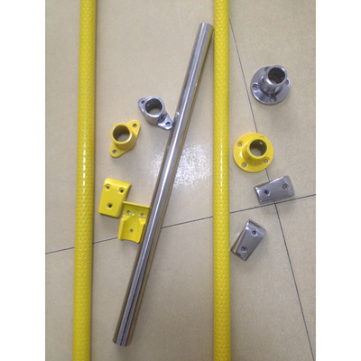 公交车地铁杆子花纹管老年人扶手