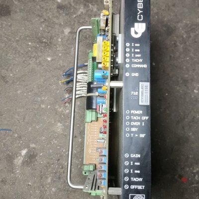 议价-弯机直流驱动器CYBELEC712拆机，成色如图，功能包好-可维修