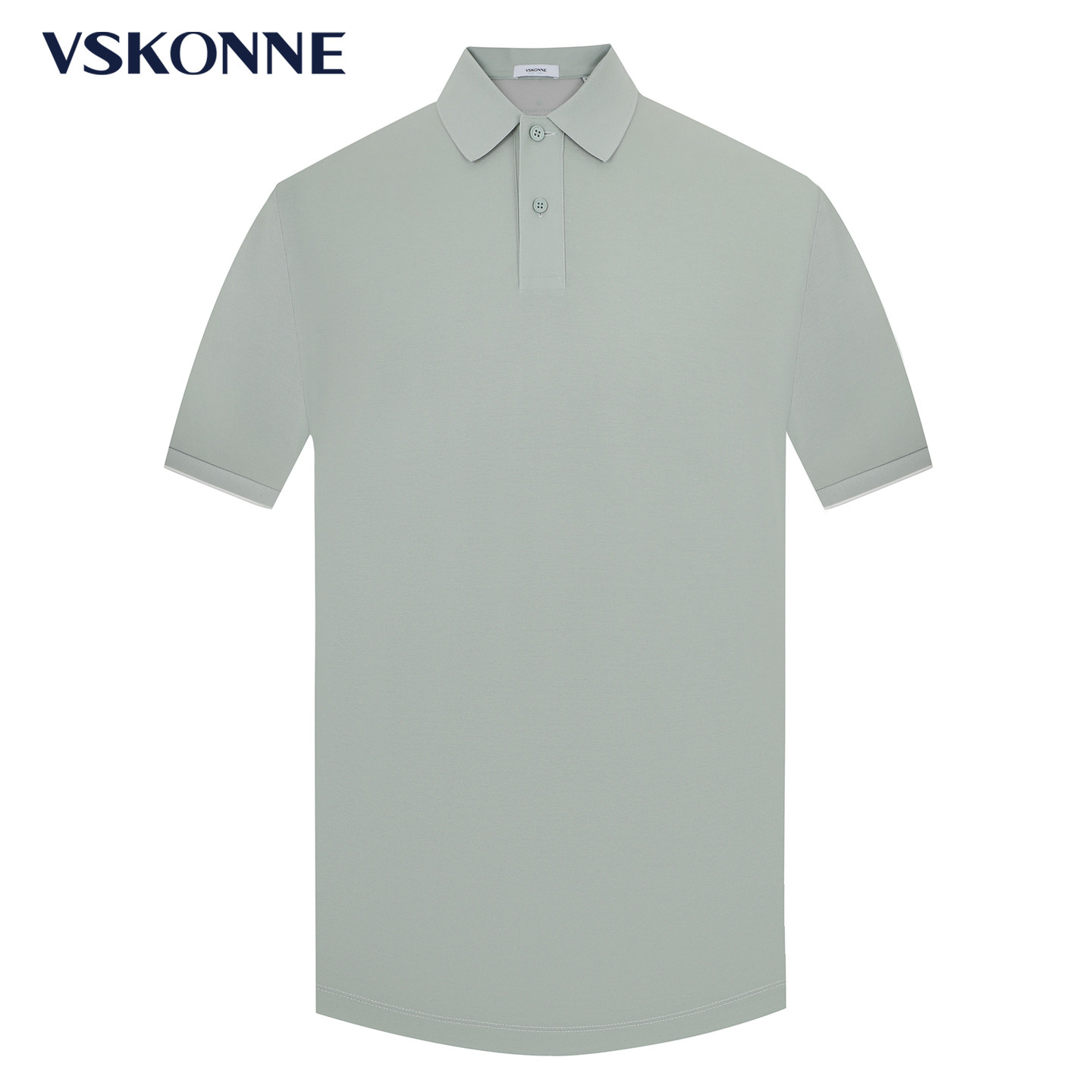 VSKONNE/威斯康尼男装夏季男士新品棉易打理通勤休闲短袖POLO衫男