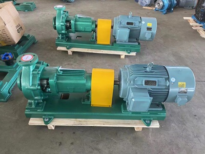 IHF衬氟泵 钢衬F46内衬FTFE 无泄漏泵 自循环集装机封 防爆化工泵