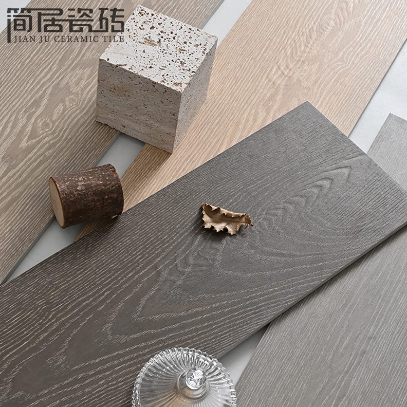 3D精雕原木色古橡木全瓷木纹砖瓷砖客厅卧室地砖地板砖2001200