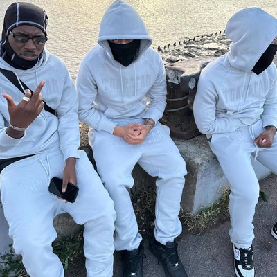 Trapstar薄绒卫衣套装欧美