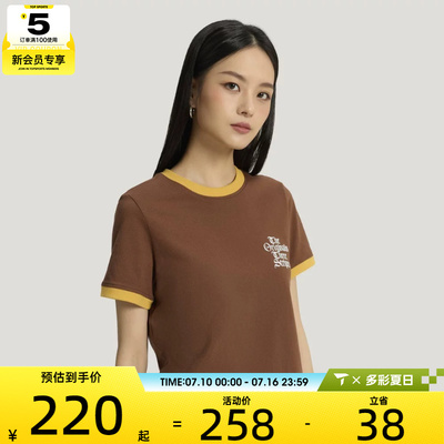adidas阿迪达斯三叶草女子OG W TEE SS 2运动休闲短袖T恤KT3061