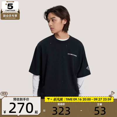 adidas阿迪达斯男子FOS M RH TEE SS运动休闲短袖T恤KS0007