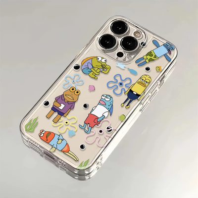 比奇堡居民适用苹果16e手机壳iphone17promax硅胶15plus外贸1413