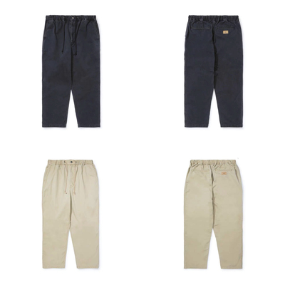 日产水洗做旧抽绳CHINO休闲裤