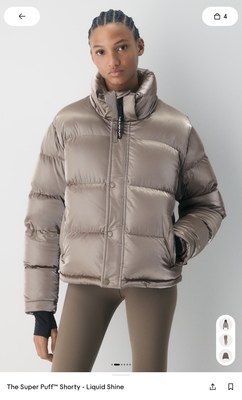 aritzia泡芙四格【液态】颜色保暖鹅绒Puff羽绒服800蓬super puff