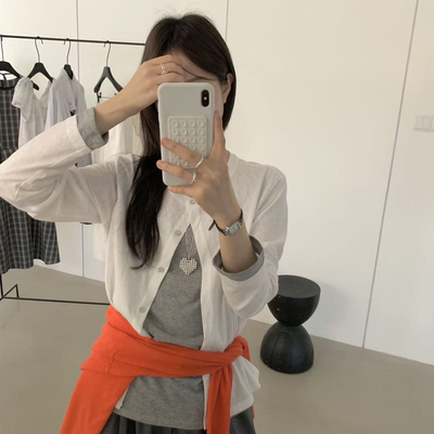 ULOUR/U粒-款爆款延续款假两件防晒衫慵懒舒服不挑人防晒衫95705