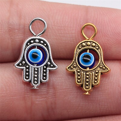 5个/包 13x20mm 多色DIY饰品配件 手掌珠子 ABD-C11231