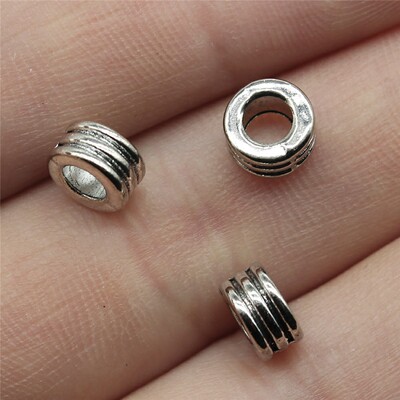 20个/包 6x6x3mm 多色 DIY饰品配件 隔位珠珠子 ABD-C13069