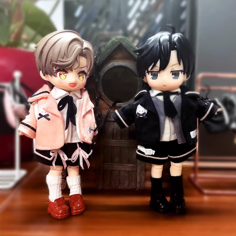 以成的店阴阳师帝释天浴衣和服娃衣材料包非成品ob11手作和服浴衣_虎窝淘