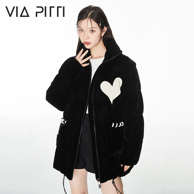 女款冬季viapitti羽绒服马甲