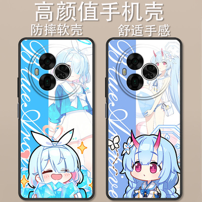 适用于TCL NxtPaper 60 Ultra手机壳T951K卡通档案阿洛娜白洲梓创意可爱全包防摔高颜值男女款定制保护套ins