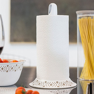 意大利原装进口StefanPlast Tosca 立式厨房纸巾架家用卷纸收纳架