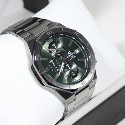 Casio卡西欧Casio EFV-640DC-3AVUEF男手表Edifice绿色表盘