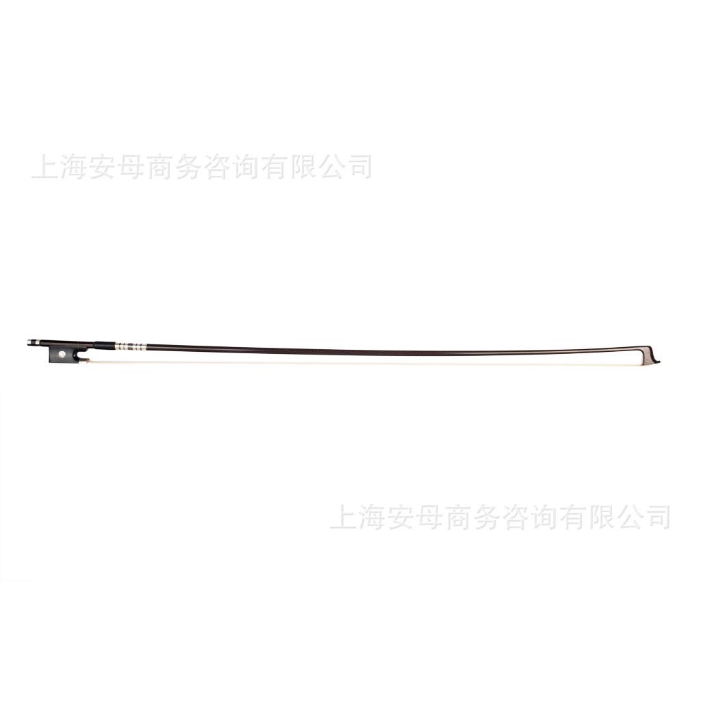 高档红色格纹碳纤维提琴弓小提琴弓绕花线乌木尾库小提琴配件