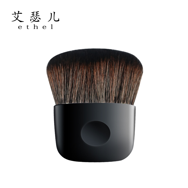 扁形散粉刷腮红刷便携蓬松定妆粉刷化妆刷软毛新手便携轻柔易晕染